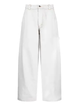 MAISON MARGIELA Mid-rise Wide-leg Jeans - Blue