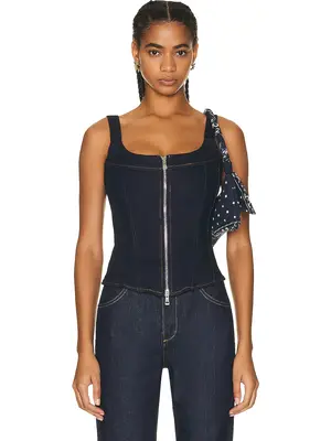 EB DENIM Rainy Corset - Midnight