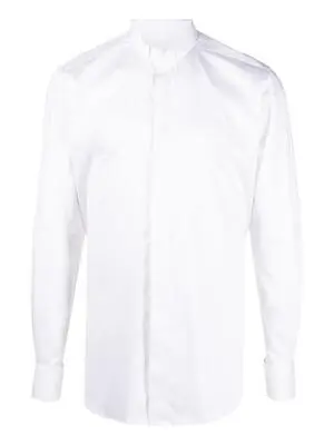 XACUS Long-sleeve Cotton Shirt - White
