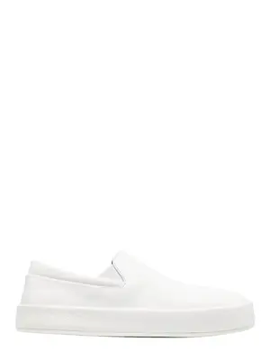 Marsèll Cassapelle Leather Slip-on Sneakers - White