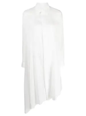 YOHJI YAMAMOTO Draped-Detail Asymmetric Dress