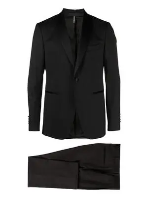 CHÂTEAU LAFLEUR-GAZIN Shawl-lapels Single-breasted Blazer - Black
