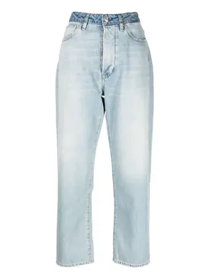 3x1 Low-rise Straight-leg Jeans - Blue