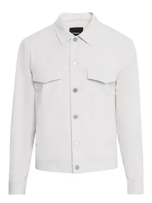 Theory Theory River Trucker Jacket Fog