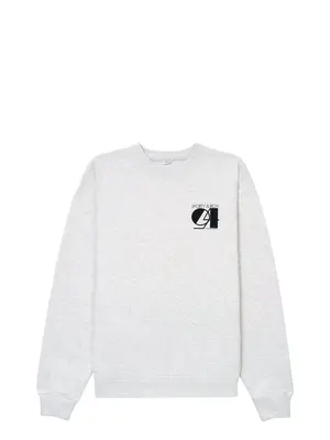 SPORTY & RICH Studio Logo Sweatshirt - Grey