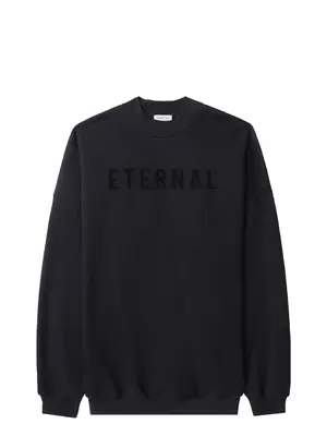 Fear Of God Long-sleeved Cotton Sweatshirt - Black