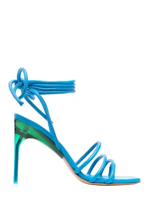 OFF-WHITE Off-White Plexi 110mm Ankle-Strap Sandals