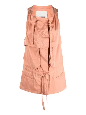 Isabel Marant Nadea Multi-pocket Vest - Orange