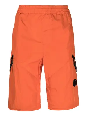 C.P. COMPANY Multi-pocket Bermuda Shorts - Orange