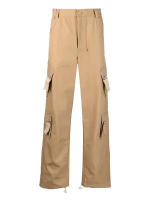Jacquemus Straight-leg Cargo Trousers - Neutrals