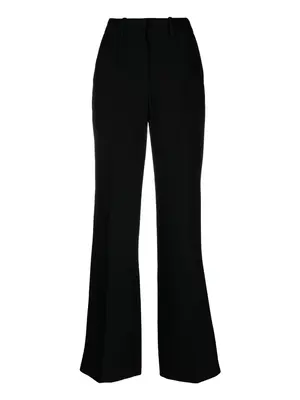 JOSEPH Morissey Flared Trousers - Black