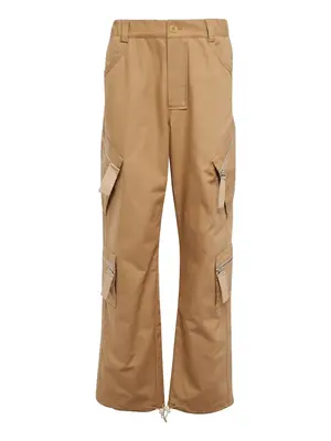 Jacquemus Le Cargo Cotton Trousers - Beige