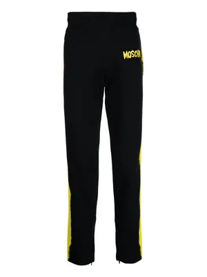 Moschino Logo-print Track Pants - Black