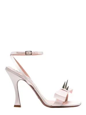 Acne Studios Studded Bow-embellished Sandals - Pink