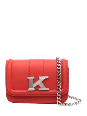 KITON Kiton Logo-Plaque Leather Mini Bag