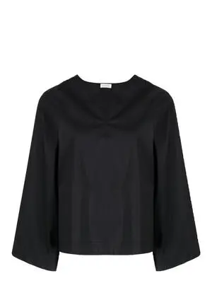 BY MALENE BIRGER V-neck Blouse - Black