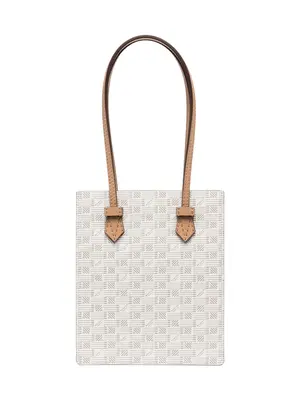 Moreau Monogram-print Tote - Neutrals