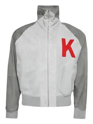 Kenzo Classic Bomber Jacket - Rinsed Blue