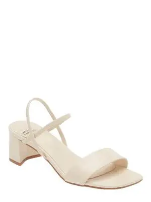 Jeffrey Campbell Adapt Slingback Sandal - Cream