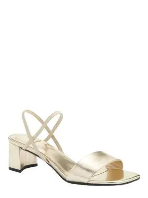 Jeffrey Campbell Adapt Slingback Sandal - Platino Metallic