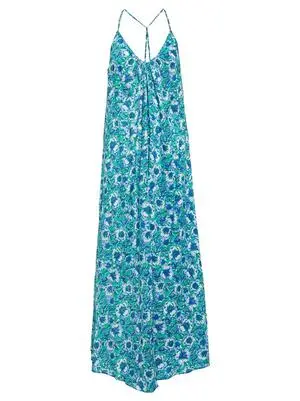 Poupette St Barth Felicia Floral Maxi Dress - Multicoloured