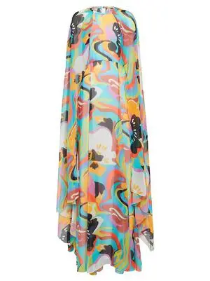 Etro Printed Silk Gown - Multicoloured