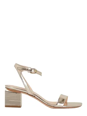 Agl 60mm Open-toe Sandals - Gold