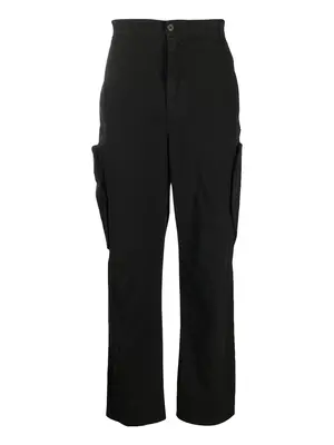 Henrik Vibskov Straight-leg Cargo Trousers - Black