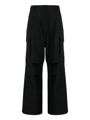 Coperni Wide-leg Cargo Trousers - Black