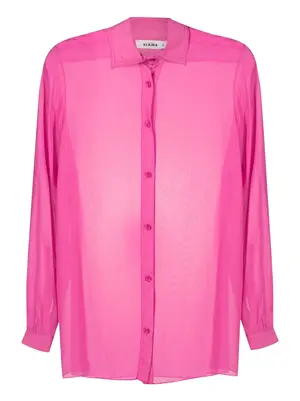 AMIR SLAMA Long-sleeved Shirt - Pink