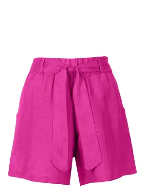 AMIR SLAMA Belted Short - Pink