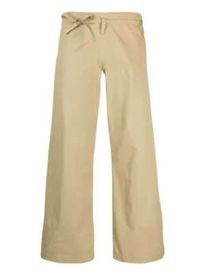 QUIRA QUIRA Low-Rise Cropped Trousers