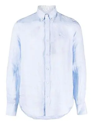 PAUL & SHARK Long-sleeve Linen Shirt