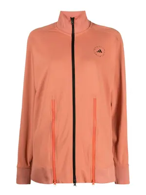 Adidas By Stella McCartney Logo-print Track Jacket - Orange