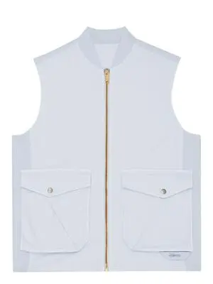 OBJECTS IV LIFE Cargo Vest - Pale Grey