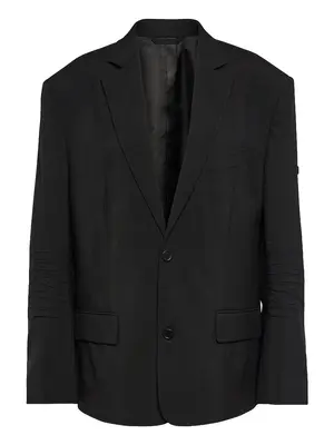 Balenciaga Wool Blazer - Black