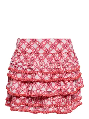 POUPETTE ST BARTH Poupette St Barth Bibi Printed Miniskirt
