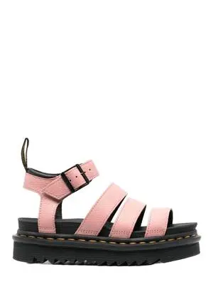 Dr. Martens Blair Flat-form Sandals - Pink