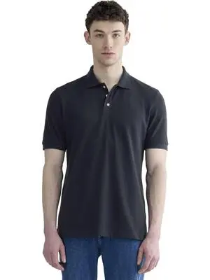 Everlane Pique Polo Tshirt - Deep Navy
