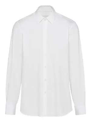 Prada Stretch Cotton Shirt - White