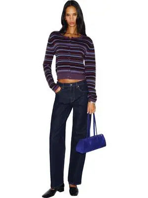 REFORMATION REFORMATION Clara Cashmere Crew Cardigan Multi