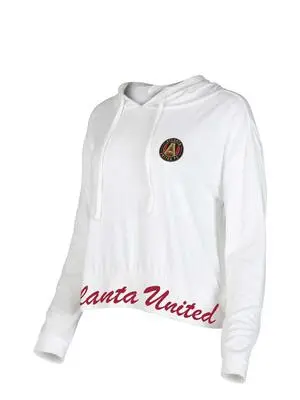 CONCEPTS SPORT Atlanta United Fc Accord Hoodie Long Sleeve Top - White
