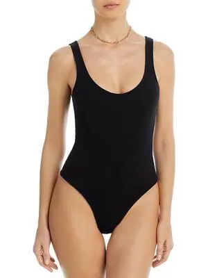 L'Agence Nica Tank Top Bodysuit - Black