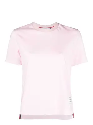 Thom Browne Anchor Print T-shirt - Pink