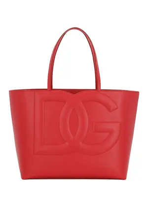 Dolce & Gabbana Dolce & Gabbana DG Logo Medium Tote Bag 8x052