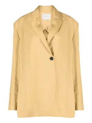 Studio Nicholson Boxy Double-breasted Jacket - Neutrals