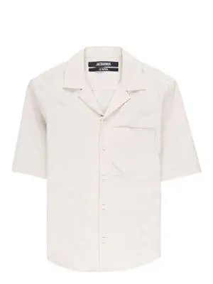 Jacquemus Cordao Short-sleeve Shirt - Neutrals