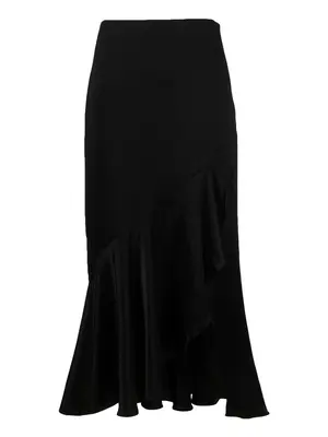 POLO RALPH LAUREN Polo Ralph Lauren Ruffled Hem Maxi Skirt