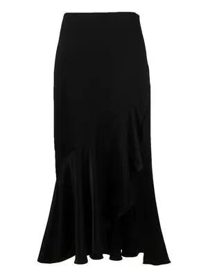 POLO RALPH LAUREN Polo Ralph Lauren Ruffled Hem Maxi Skirt