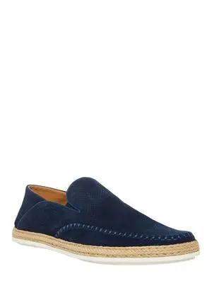 Steve Madden Steve Madden Caydenn Slip-On Loafer Navy Suede
